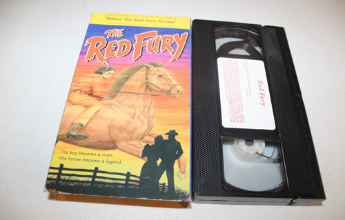 The Red Fury (VHS 1984/1995) Will Jordan, Katherine Cannon, Legendary ...