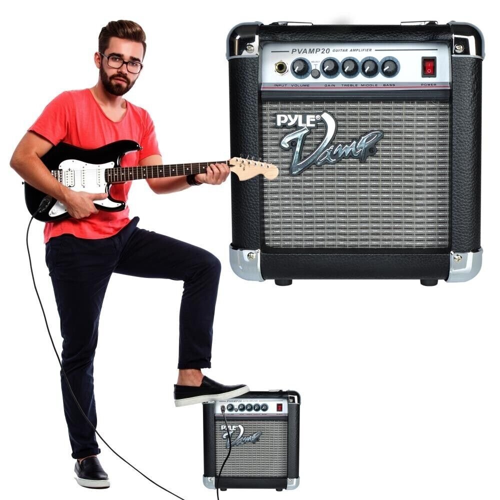 Pyle PVAMP20 20 Watt Vamp-Series Amplifier W/ 3-Band EQ 68888991391 | eBay