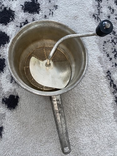 FOLEY #101 FOOD MILL 2 QUART STAINLESS HAND CRANK RICER, MASHER ...
