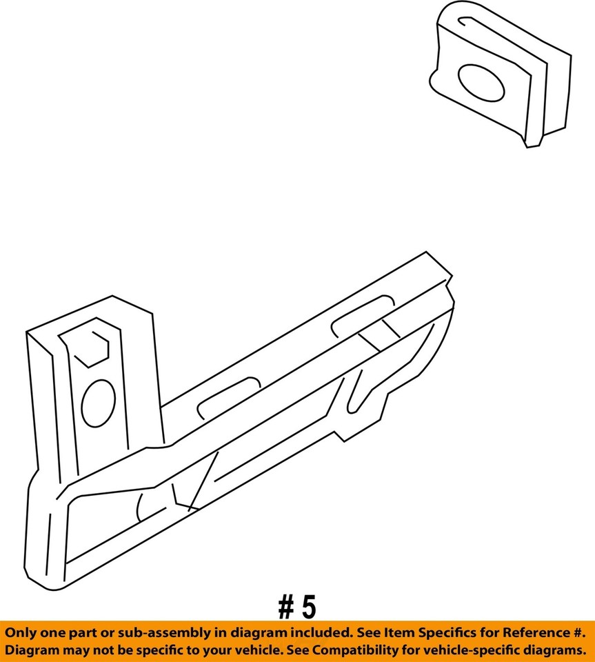 GM OEM 04-06 GTO Front Bumper Bumper Components-Guide Bracket 92177409 ...
