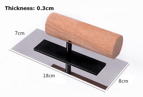 Plastering Finishing Trowel Stainless Steel Blade Spatula Buider ...