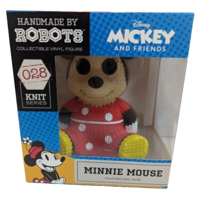 NIB Handmade by Robots 028 - MINNIE MOUSE Vinyl Figure | eBay