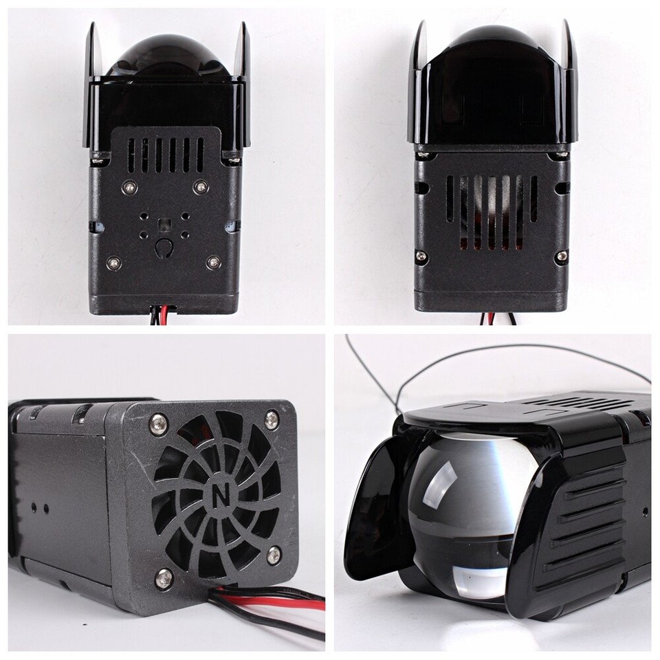 NHK 116W Mini Bi LED Projector Lens Headlight Universal Kit VS Xenon ...