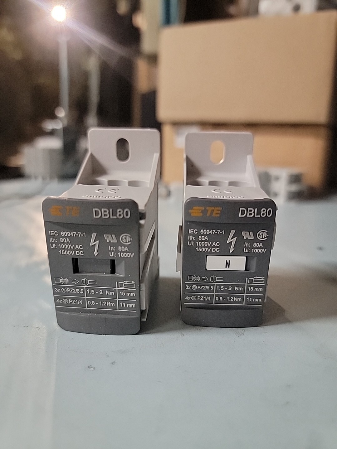 Lot Of 2 - ABB Distribution Block - Part #: DBL80 | eBay