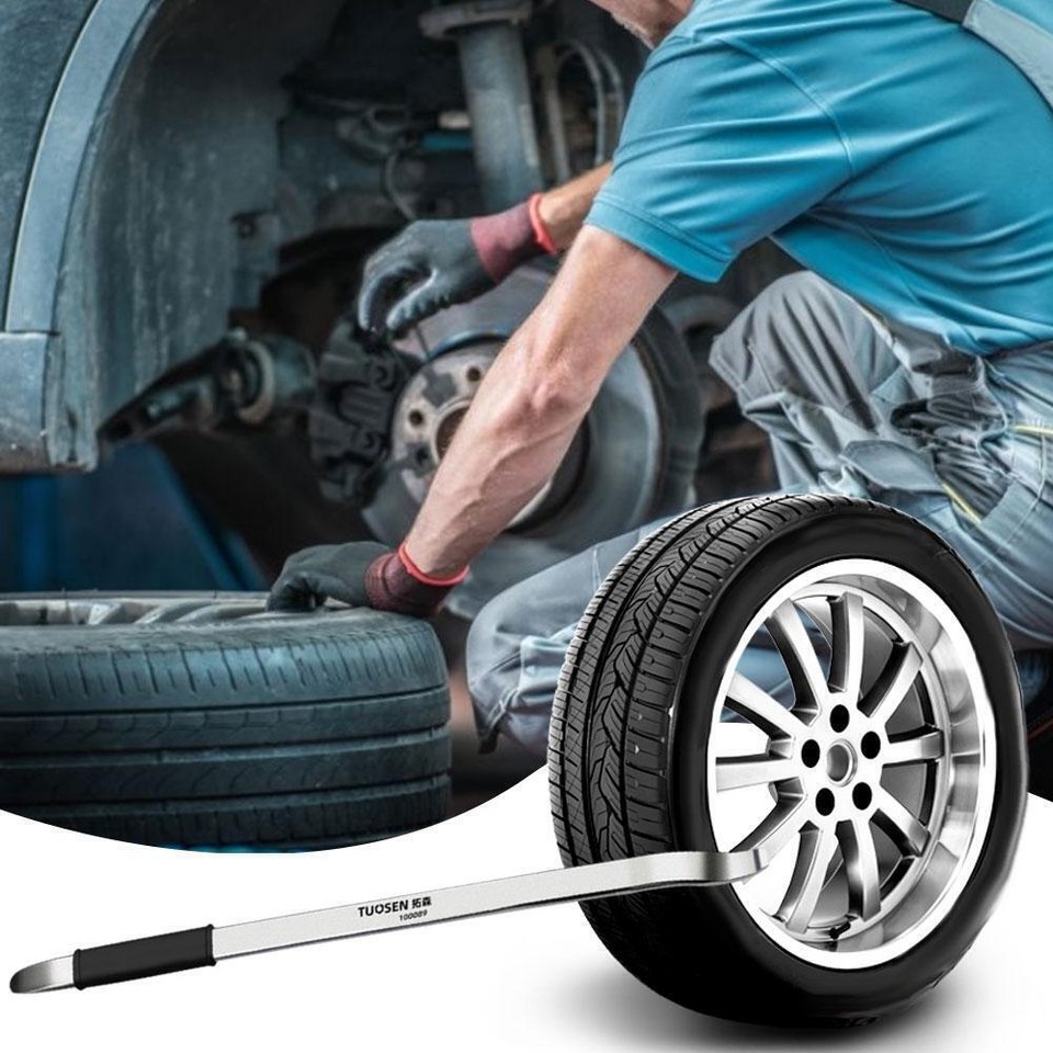 Tire Iron Spoons Changing Tire Lever Bar Set Tire Repair U Tool Lifter ...