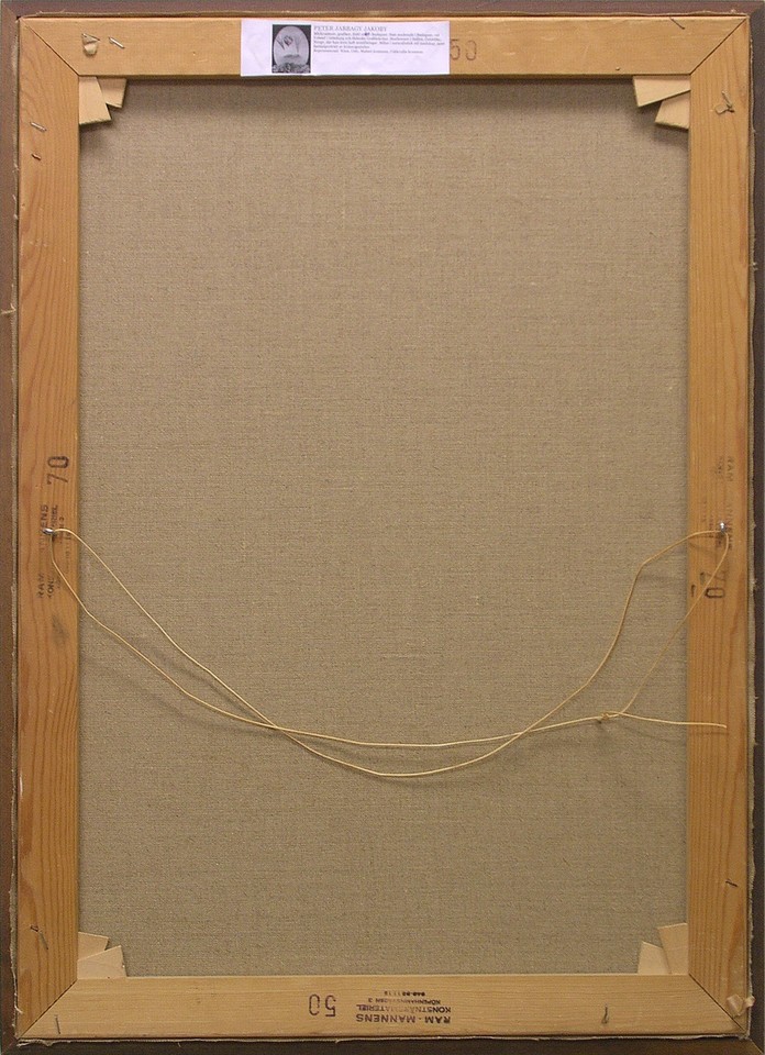 PETER JAKOBY / GREEN-EYED WOMAN - Intriguing Original Swedish Oil ...