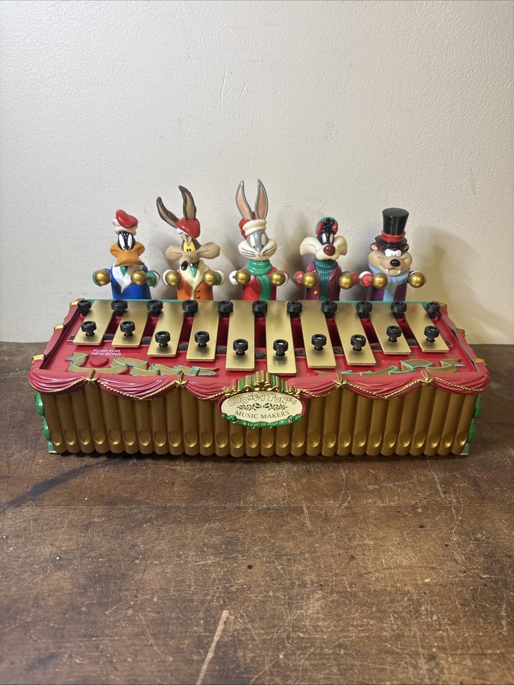 VTG 1996 Mr. Christmas Bugs Bunny Merry Music Makers Xylophone Looney ...