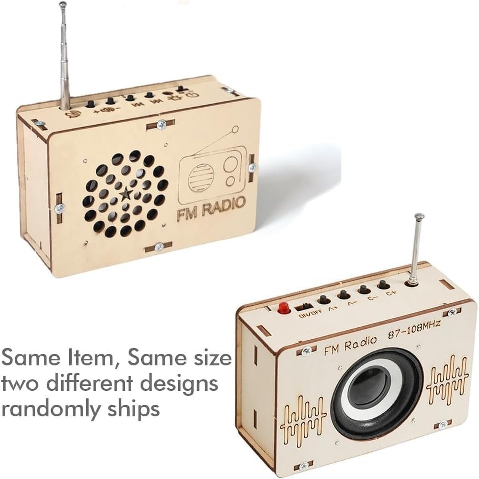 Science Kits for Kids STEM Toys DIY Building Radio Kit Electronic for ...