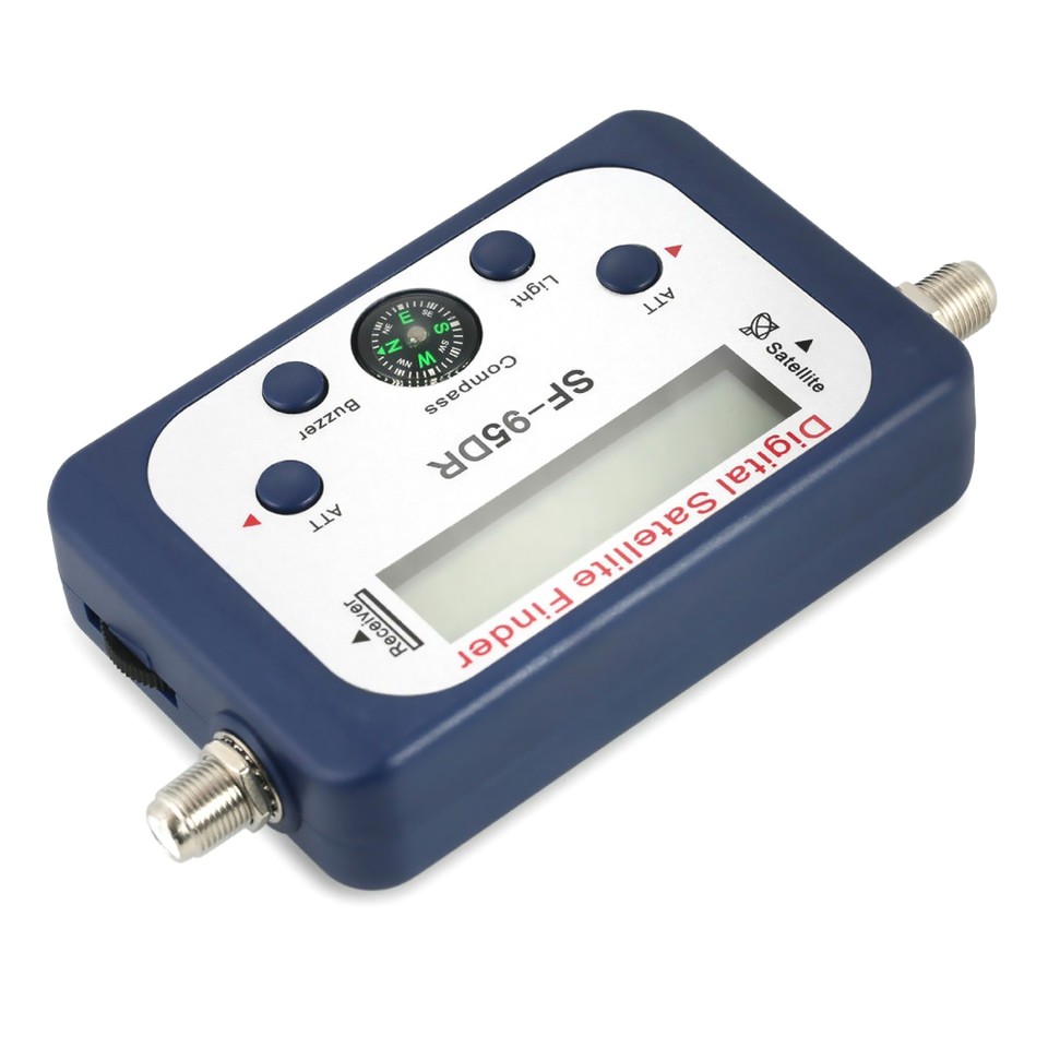 LCD Digital Satellite Finder Meter Signal Strength Dish Sat Directv ...