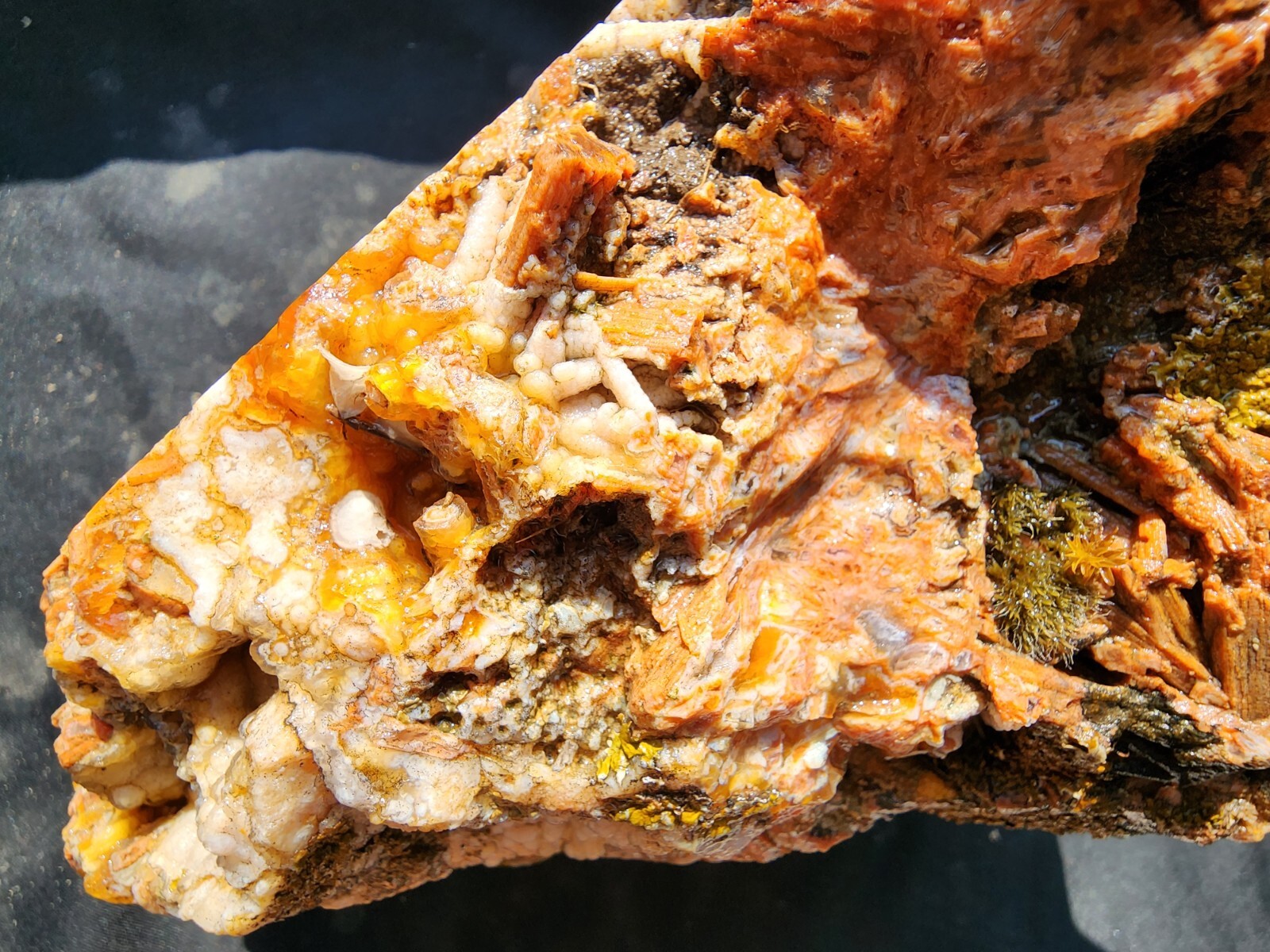12.08 lbs (5.48 kg) Large Tube Agate Rough, Lapidary for Slabs ...