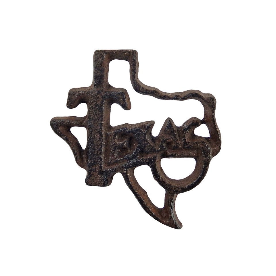 12 Rustic Texas Map Outline Tacks Craft Pin Nail Custom Work Cast Iron ...