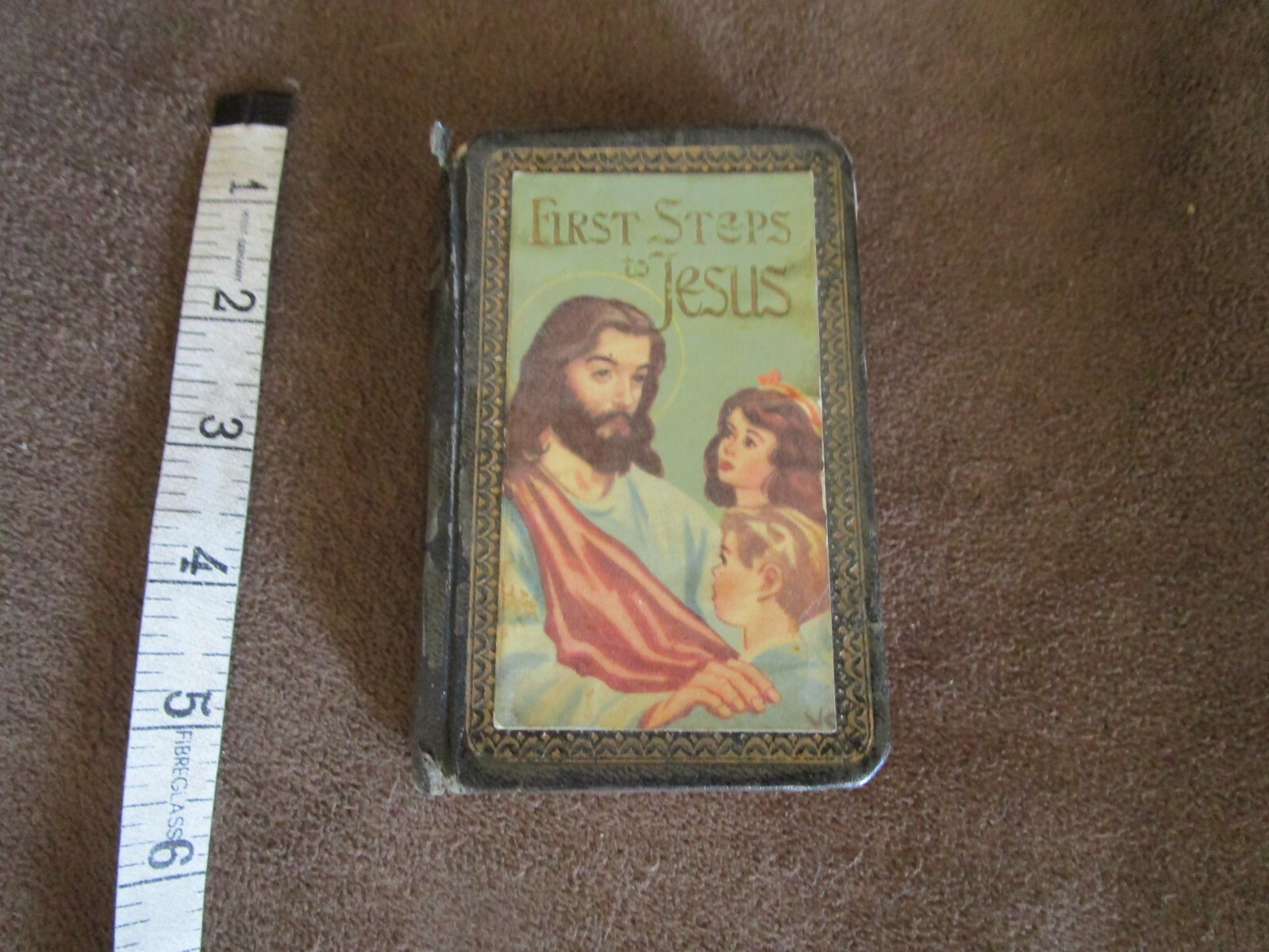 Vintage First Steps to Jesus Communion Book 1953 Illustrations & Pocket ...