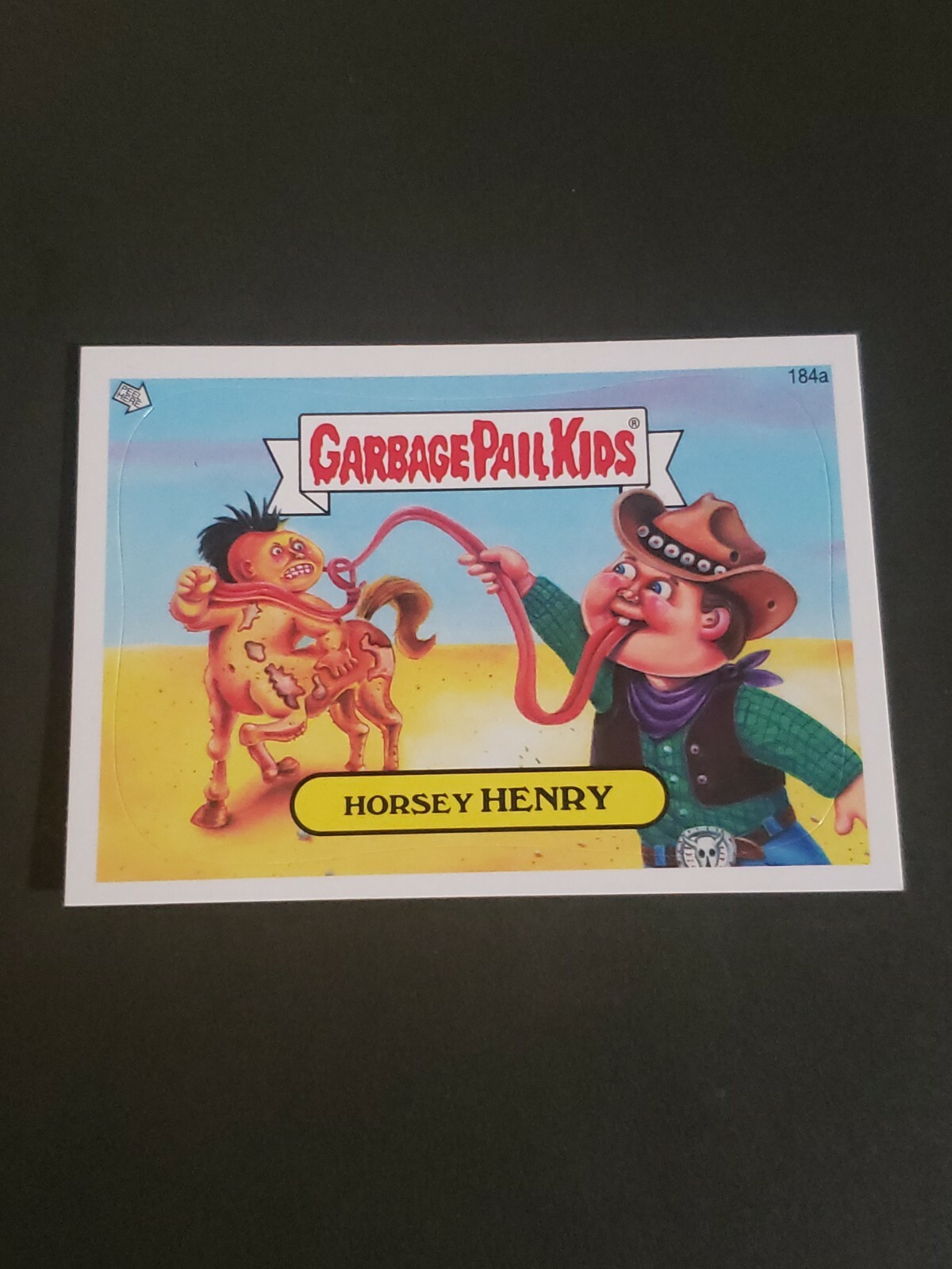 2013 Garbage Pail Kids HORSEY HENRY 184a Brand New Series 3 GPK | eBay