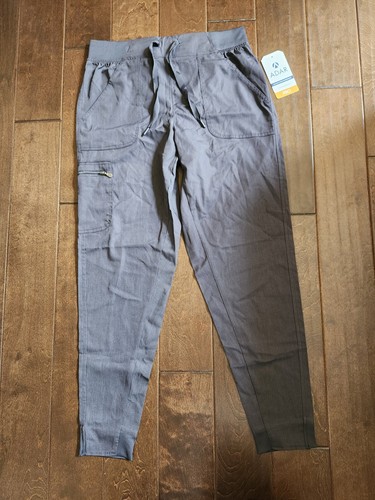 Adar Pro Gray Pockets Medical Nurse Scrub Jogger Pants - Size M - NWT ...