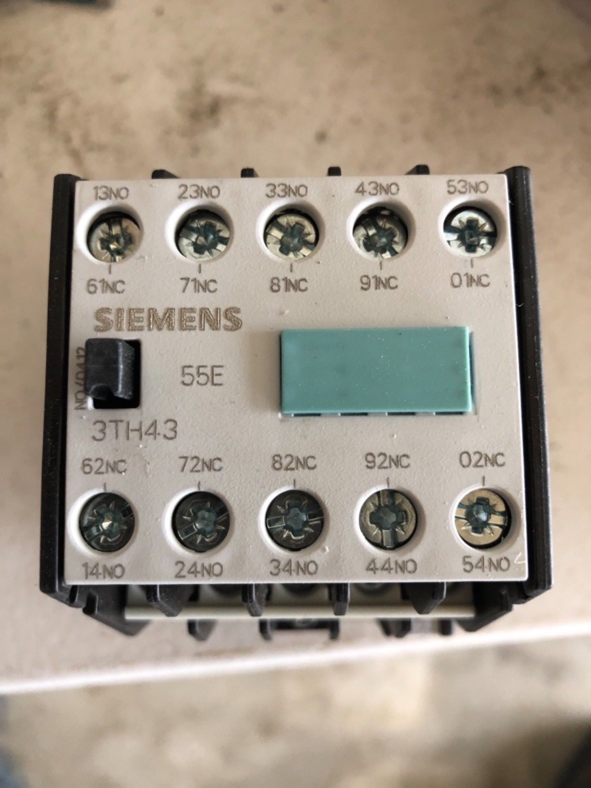 *NIB* SIEMENS 3TH43 55-0AJ2 CONTROL RELAY | eBay