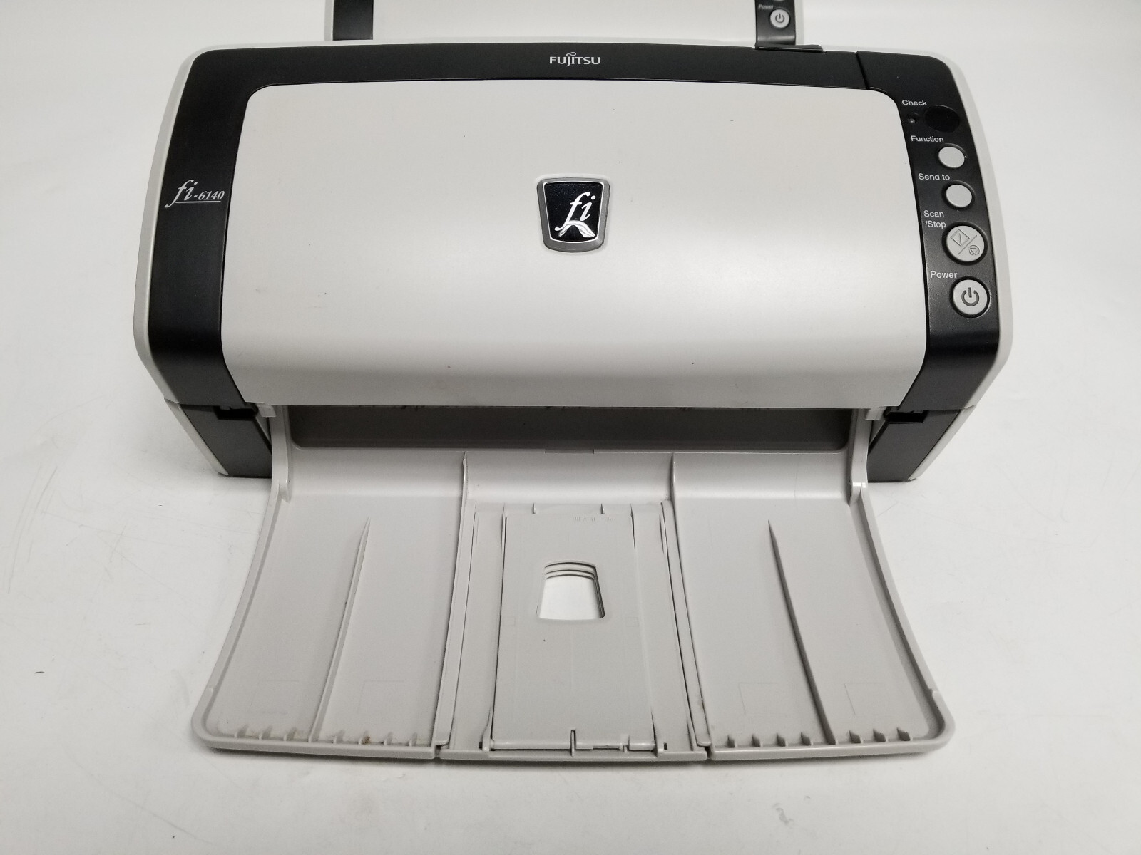 Lot of 2 Fujitsu fi-6140 Document Scanners Parts (Powers On, Bad ...