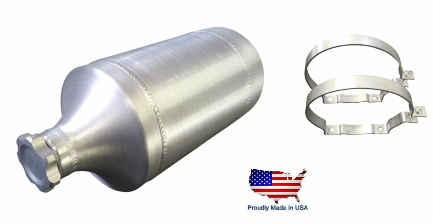 Spun Aluminum Gas Tank - 6x15 BAM Fuel Tube/Fuel Bottle -1.5 Gal ...