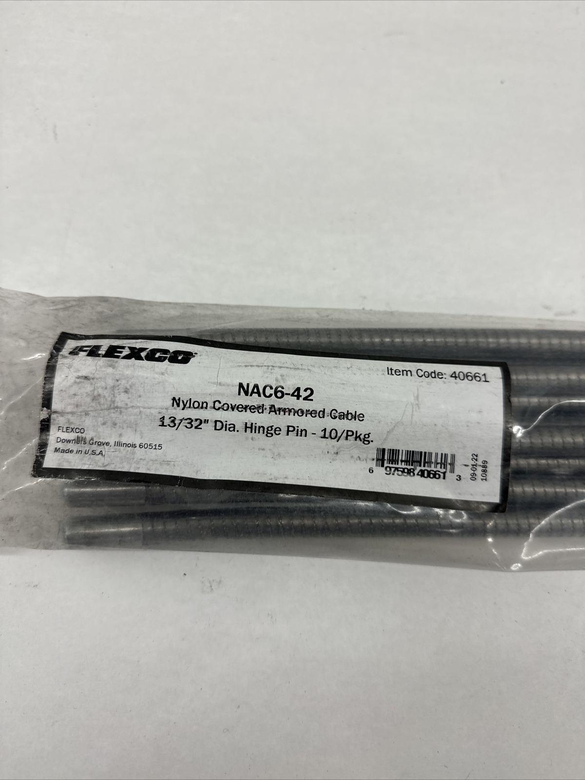 1 box of Flexco - 40661 - NAC6-42 HINGE PINS 10/PK for sale online | eBay
