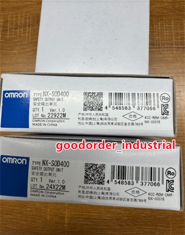 Genuine Omron NX-SOD400 Safety output unit NX-SOD400 Module New In Box ...