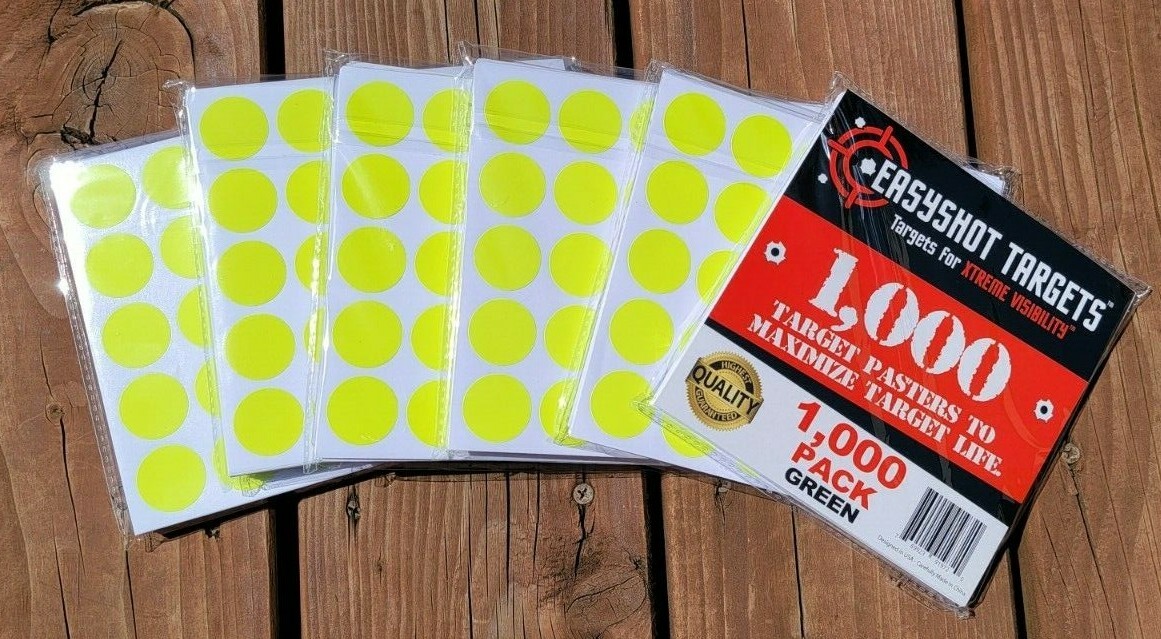 Shooting Target Pasters 1,000-Pack Premium Quality Target Repair ...