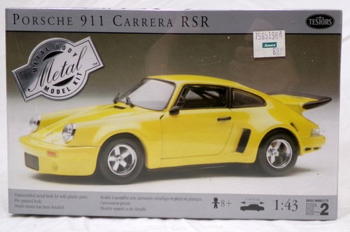 Testors Porsche 911 Carrera RSR 1/43 Scale Metal Body Model Kit NEW | eBay