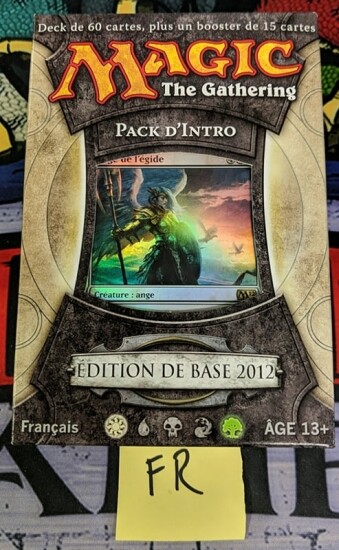 1x Magic 2012 (M12) Intro Pack: Sacred Assault: French New Sealed ...