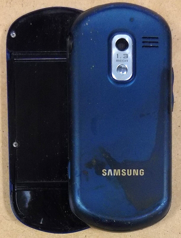 Samsung Messager 3 III SCH-R570 - Blue ( MetroPCS ) Very Rare Slider ...
