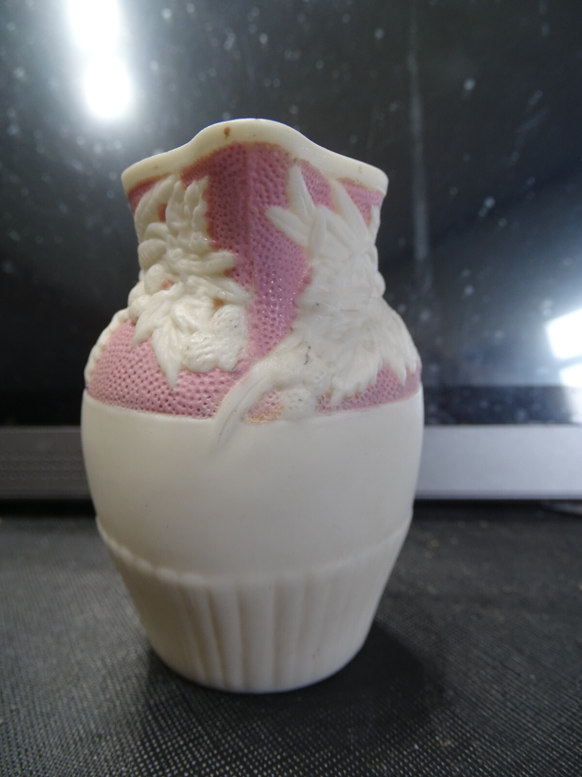 HARVEST WREATH relief moulded parian jug HERBERT MINTON Society of Arts ...