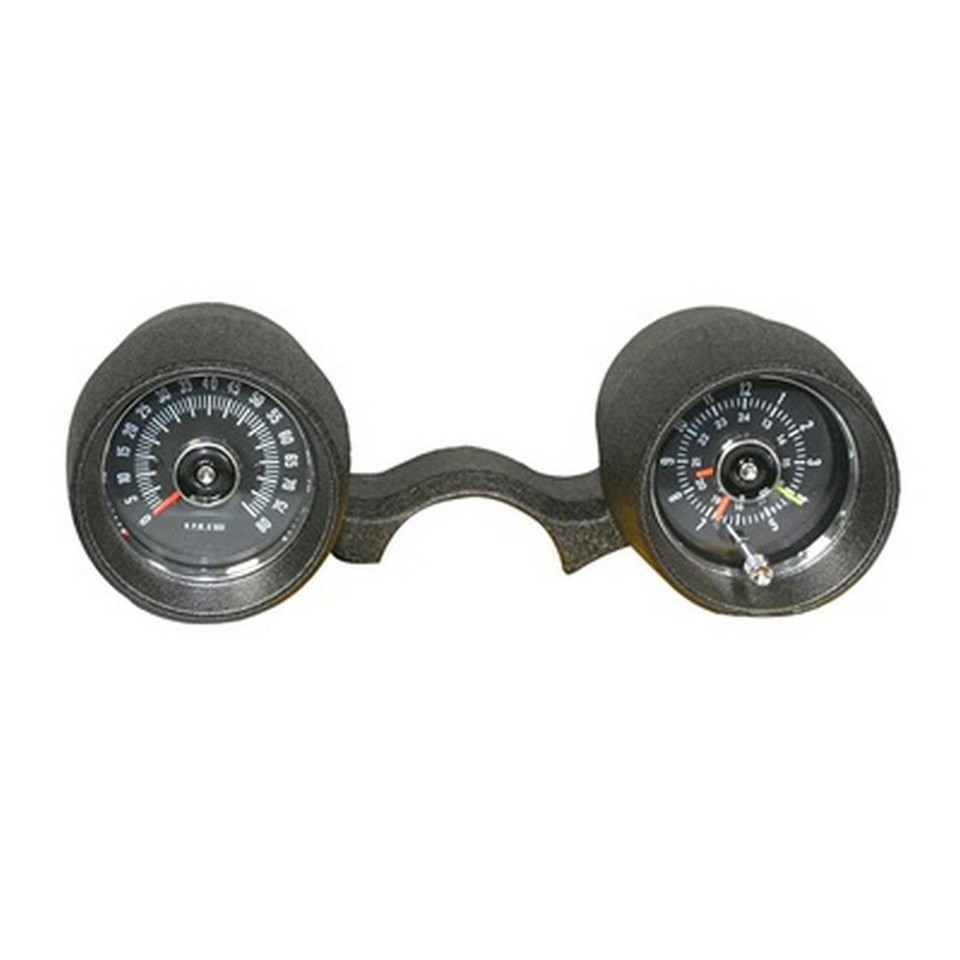 Scott Drake Instrument Cluster - Fits 1966 Ford Mustang Scott Drake 66 ...