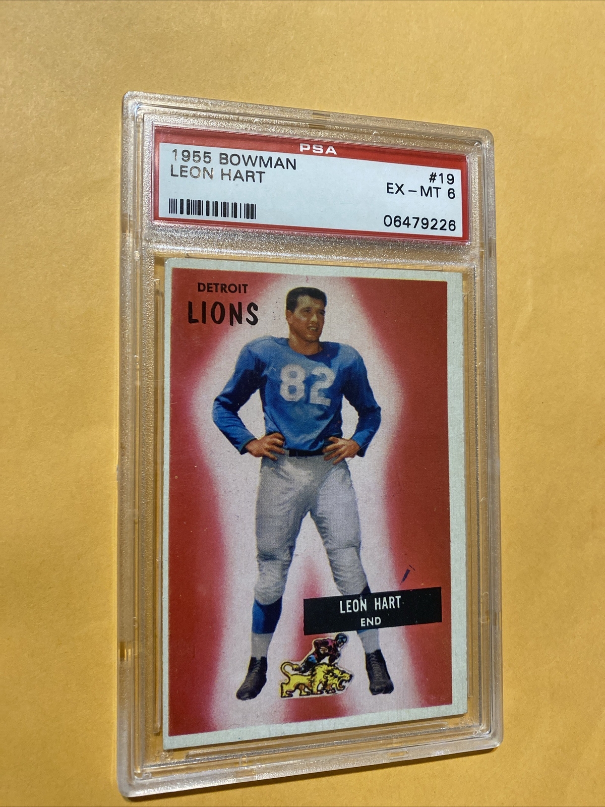 1955 Bowman - #19 Leon Hart for sale online | eBay