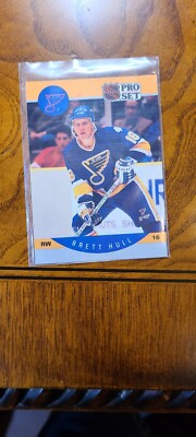 1990-91 Pro Set Hockey Card #263 Brett Hull (St. Louis Blues) HOF | eBay