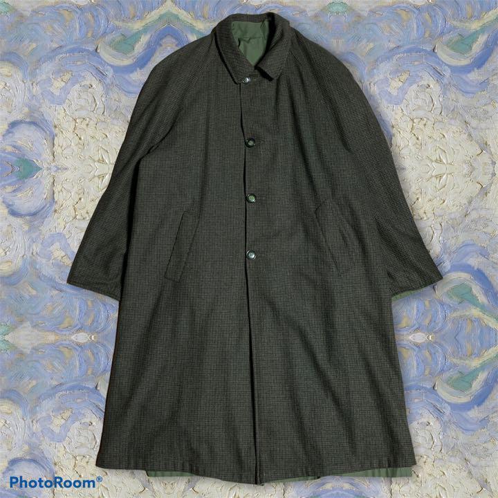 Rare Item 90's Tagliente Made In Italy Balmacan Coat … - Gem