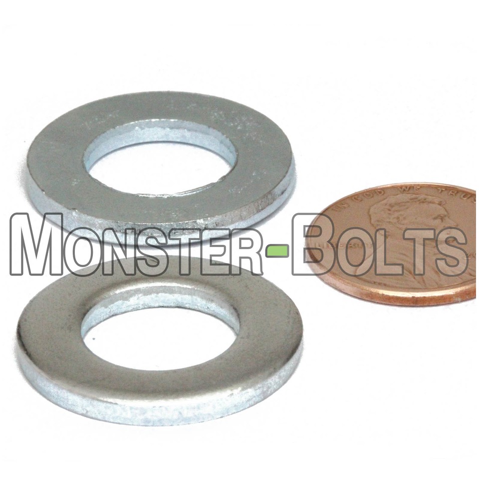 Flat Washer Zinc Plated 10.9 Steel DIN 125A 200 HV - M3 M4 M5 M6 M8 M10 ...