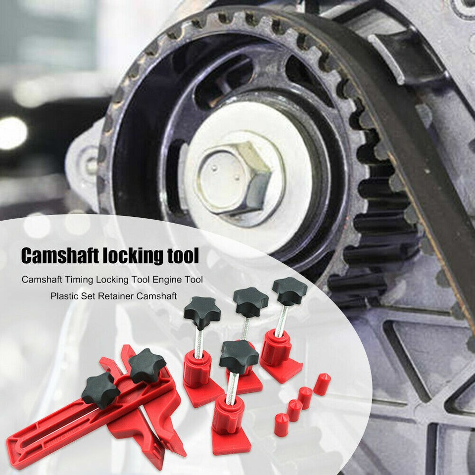Universal Camshaft Dual Cam Clamp Alignment Timing Belt Holder Gear ...