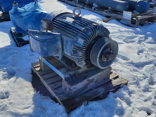 TECO-WESTINGHOUSE 200 hp, 575 volts, 2700 rpm, 447T, Electric Motor ...