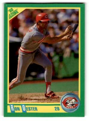 1990 Score #59 Ron Oester Cincinnati Reds Baseball Cards ID:52812 | eBay