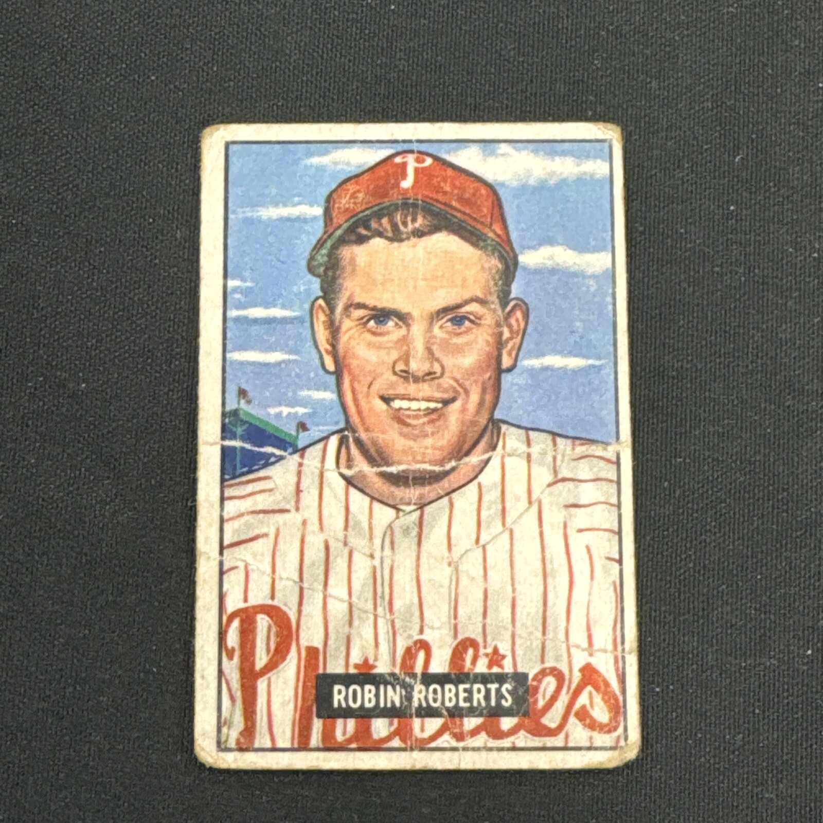 1951 Bowman Robin Roberts Card #3 Phillies | eBay