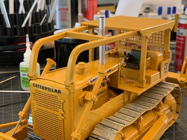 FRONT GRILL KIT FOR AMT 1/25 SCALE BULLDOZER MODEL | eBay