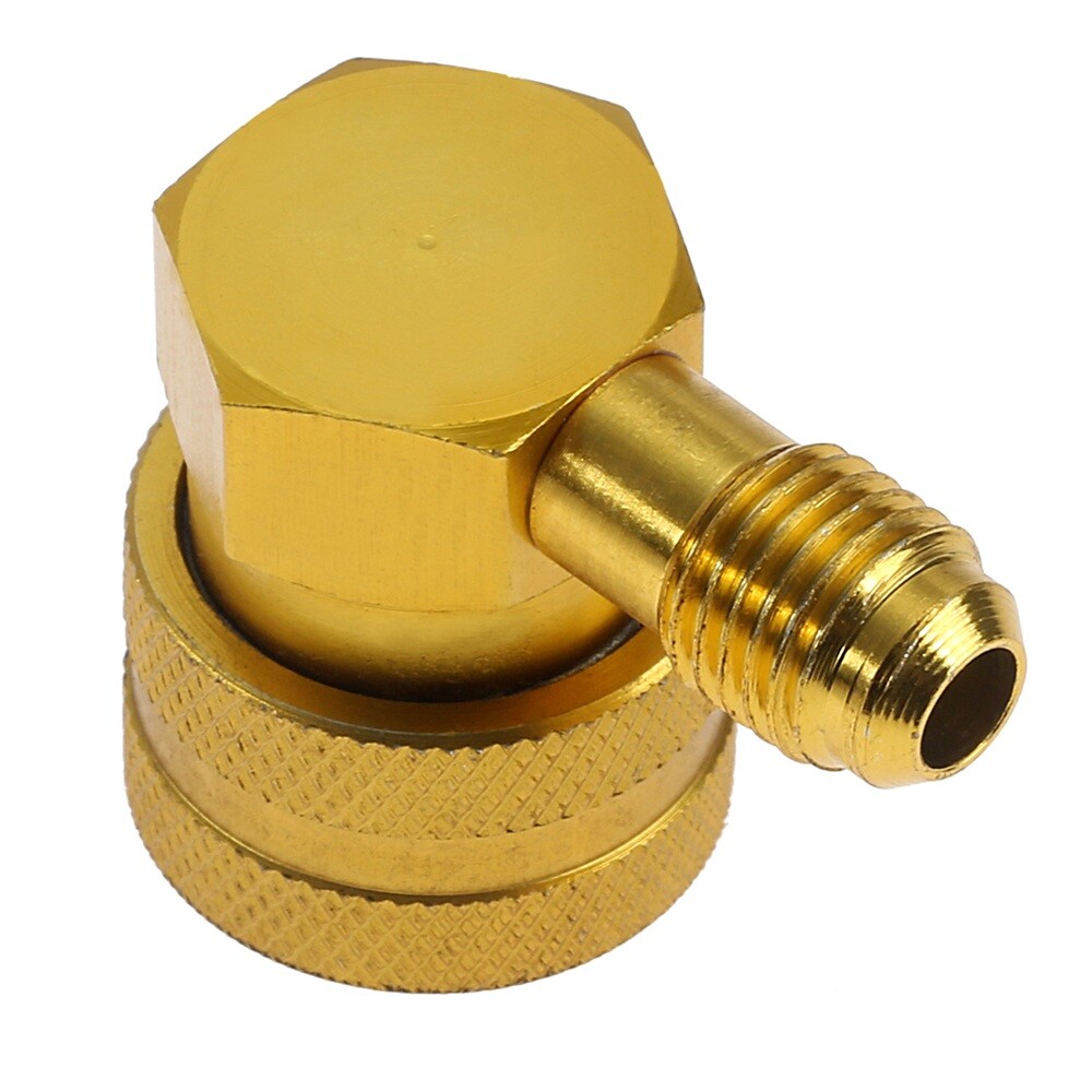 R134A Quick Connector Fitting Coupler For 1/4" Refrigerator Freon ...