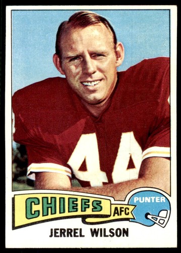 1975 Topps Jerrel Wilson Kansas City Chiefs #462 | eBay