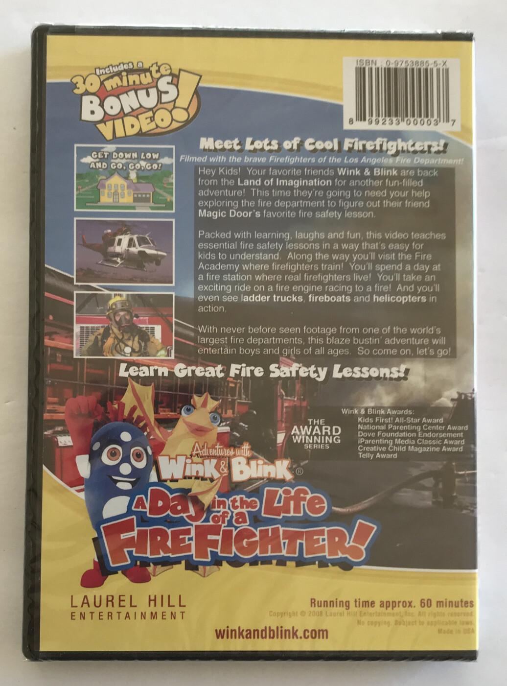 Adventures With Wink Blink - A Say in the Life of a Firefighter (DVD ...