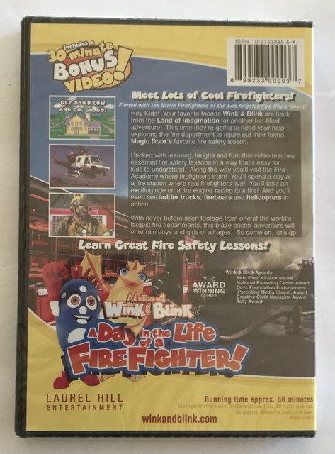 Adventures With Wink Blink - A Say in the Life of a Firefighter (DVD ...
