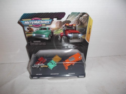 Micro Machines Starter Pack Series 1 #01 Farm Rare Chase 2020 Hasbro ...