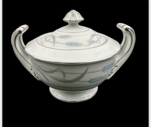 Valmont China Royal Wheat Sugar Bowl with Lid Made in Japan | eBay
