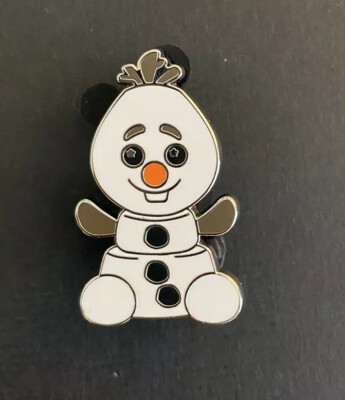 Disney Parks Wishables OLAF Frozen Cutie Pin - Anna Elsa Sven Kristoff ...
