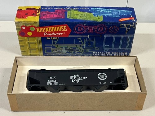 Roundhouse HO Scale 3-Bay Offset Open Hopper Car Missouri Pacific Lines ...