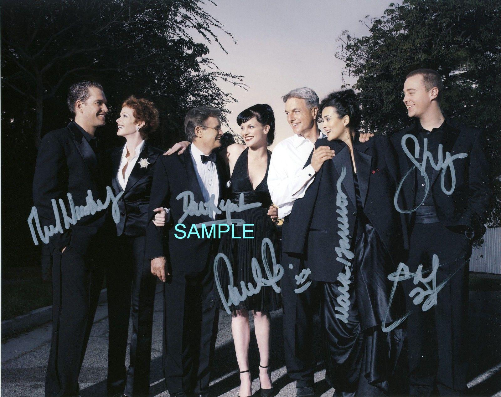 NCIS CAST #2 REPRINT 8X10 AUTOGRAPHED SIGNED PHOTO PICTURE MAN CAVE GAG ...