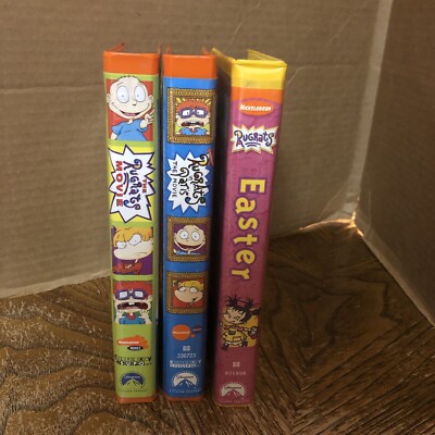 The Rugrats VHS Lot Of 3 Rugrats Movie Easter Rugrats In Paris The ...