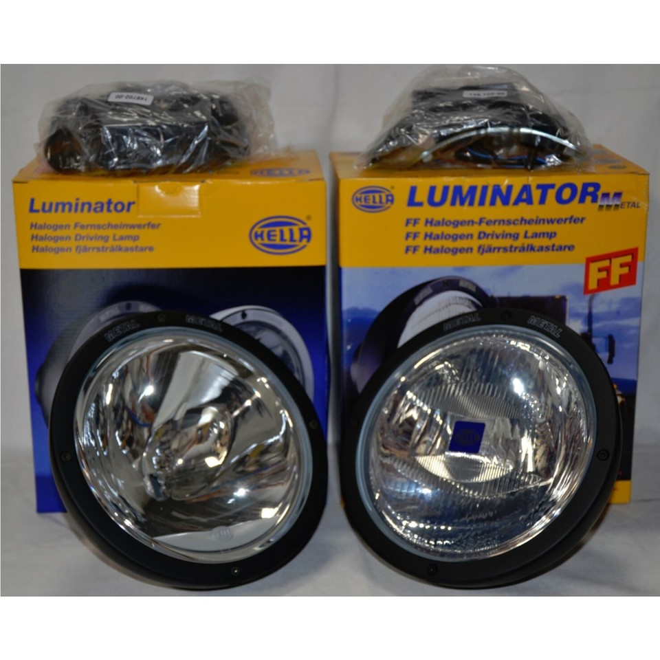 HELLA RALLYE FF4000 DRIVING SPOT LIGHTS W/ 100W HID CONVERSION KIT | eBay