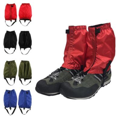 Waterproof Gaiters Trekking Shoes Ankle Cover Climbing Overshoes ...